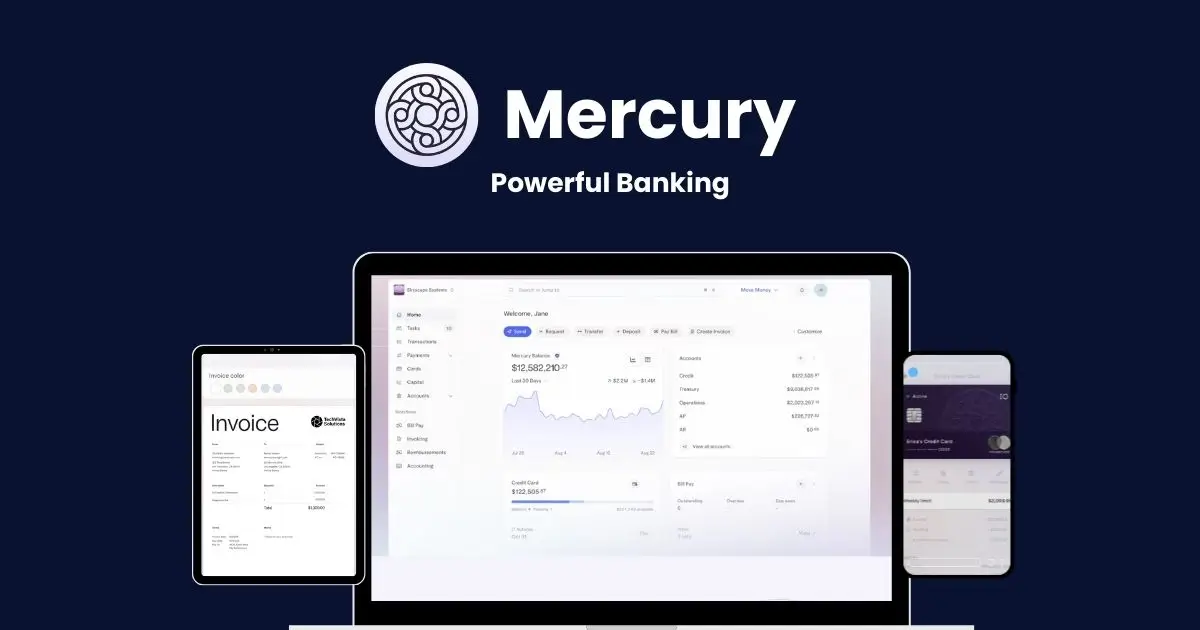 Mercury Business Banking – Modern Banking for Startups